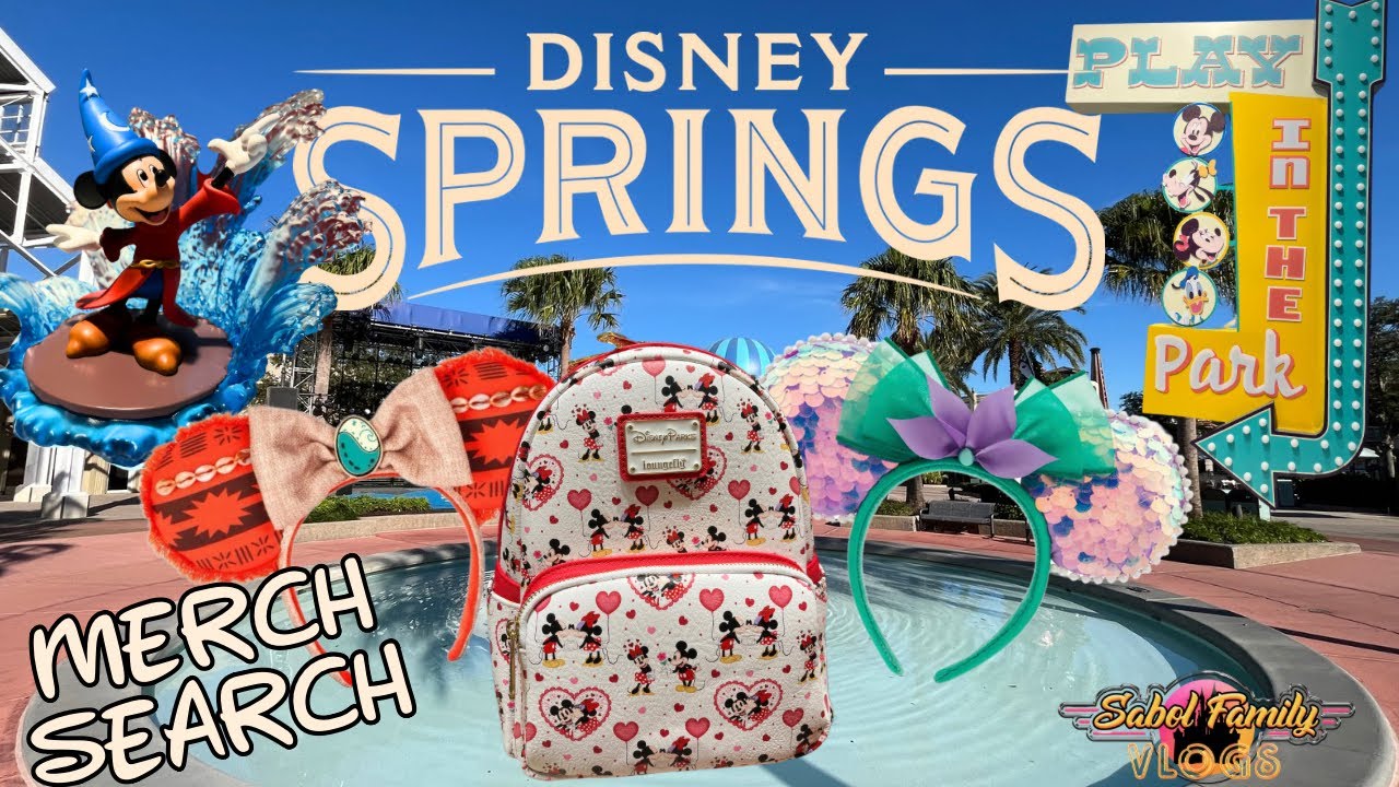 DISNEY SPRINGS NEW MERCHANDISE TOUR | January 2025 ~ Walt Disney World ...