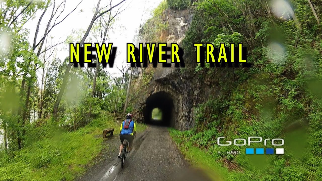 GoPro Bike: 16 Miles of New River Trail! - YouTube