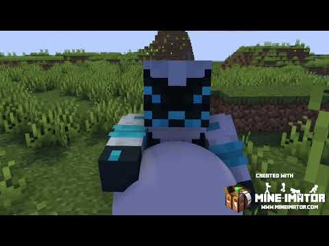 Protogen vore Minecraft Animation #vore #minecraft #animation#Protogen #furry