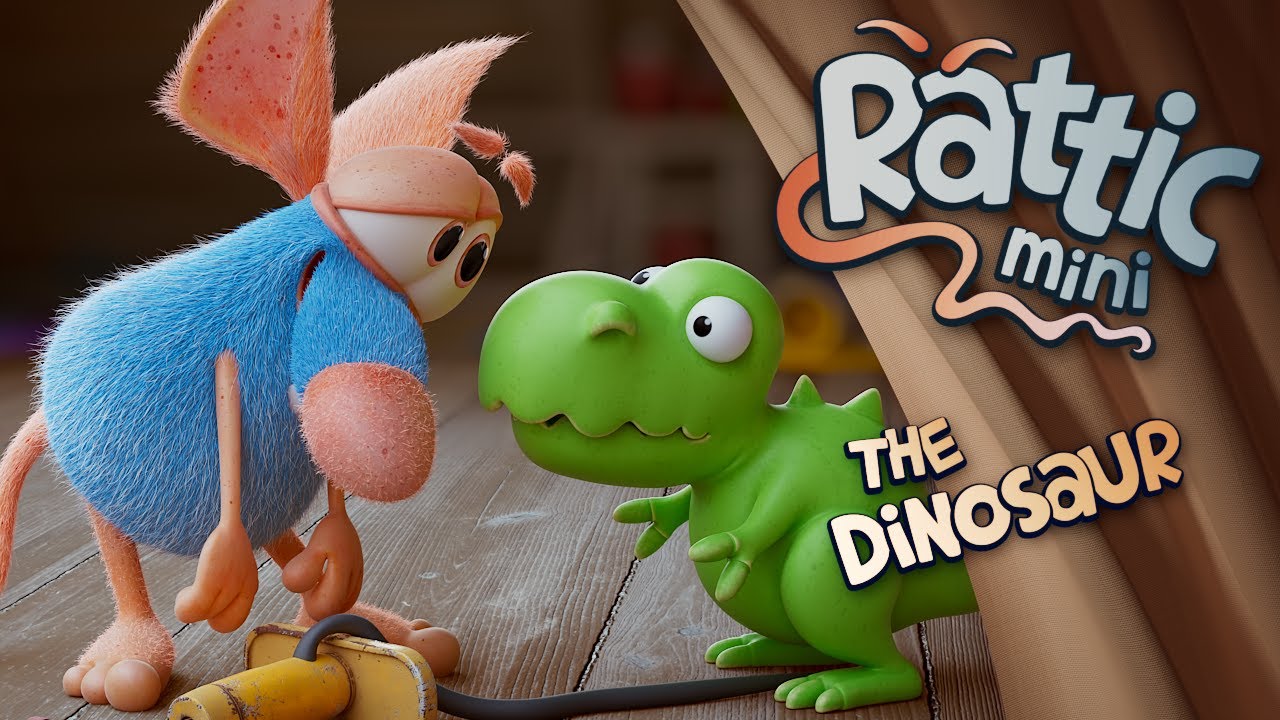 Rattic Mini – The Dinosaur | Funny Cartoons For Kids - YouTube