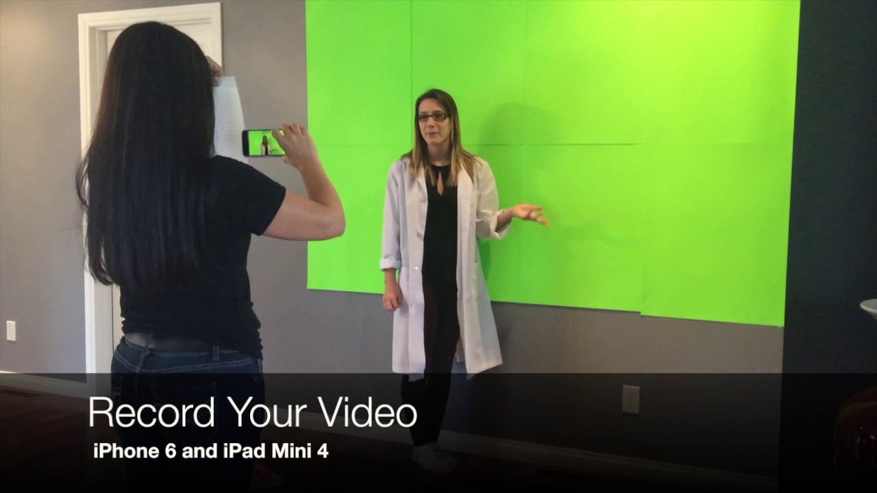 Video Editing with a Greenscreen - YouTube