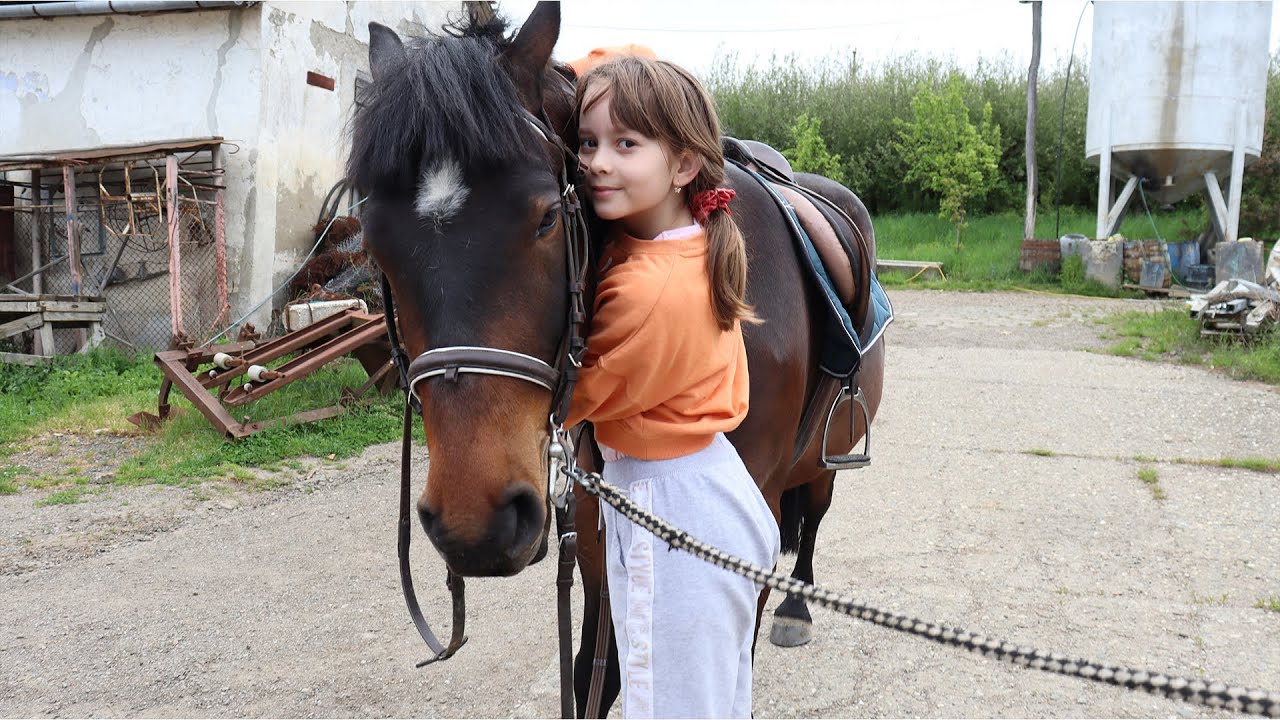 PRIMA PLIMBARE CU CALUL PRIN PADURE ! - YouTube