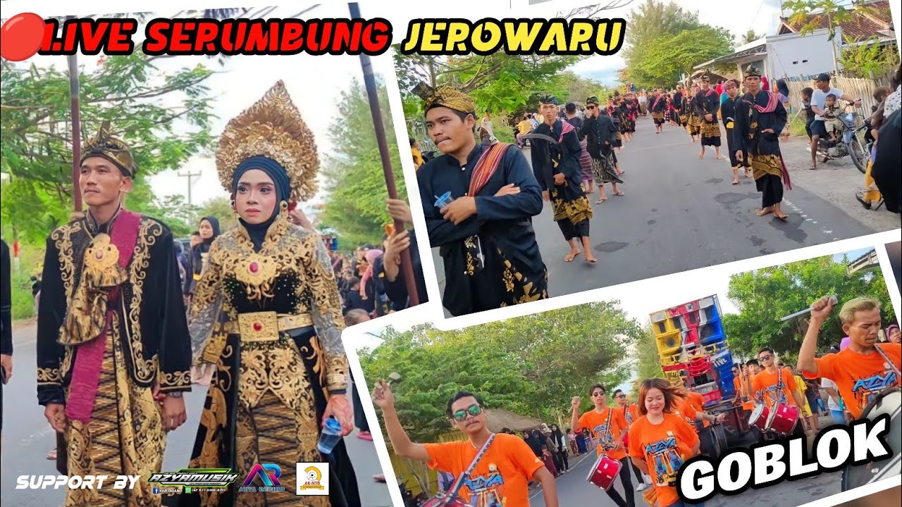 LUAR BIASA IRING IRINGAN PENGANTIN DI SERUMBUNG JEROWARU LAGU ROCK DUT ...