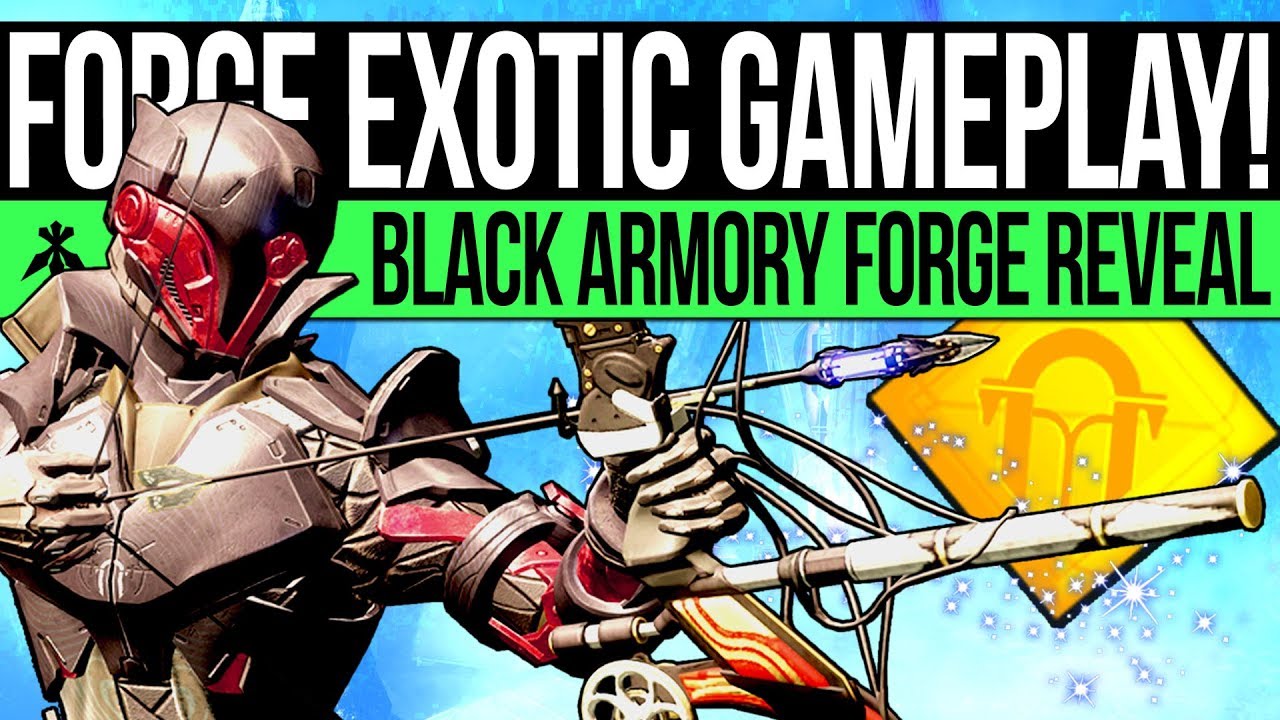 Destiny 2 | New EXOTIC GAMEPLAY! Lost Forge Reveal, DLC Weapons First ...