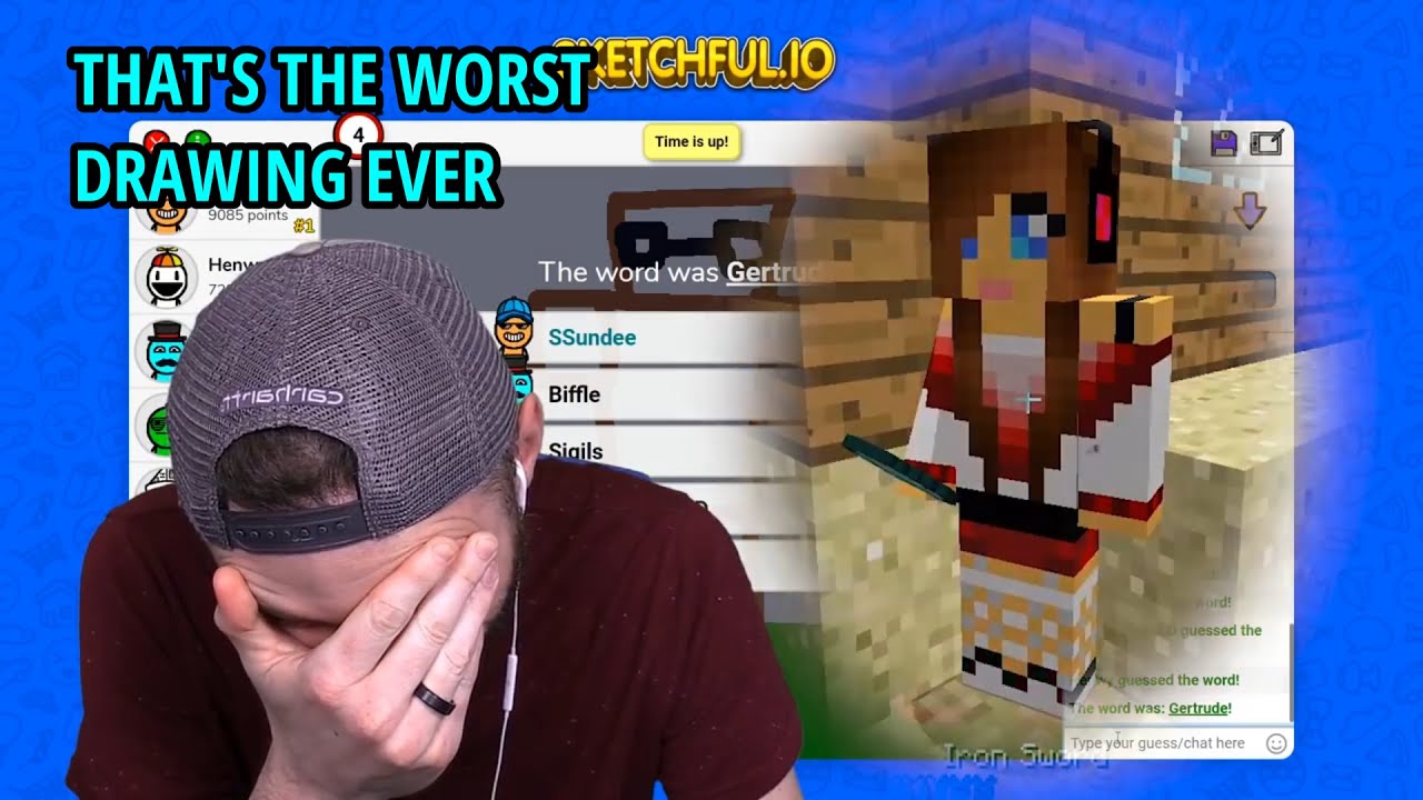 Biffle draws SSundee's Girlfriend for everyone to guess - YouTube