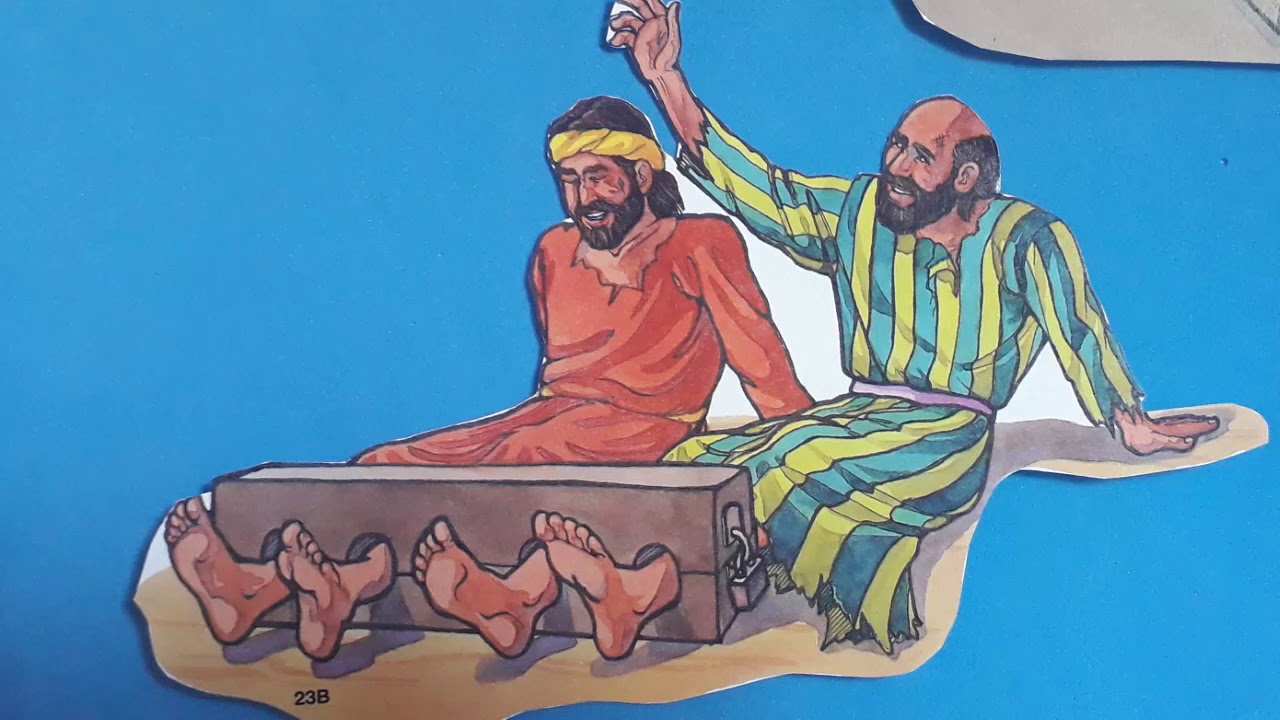 1 Pablo y Silas hablan de Jesús en la cárcel. - YouTube