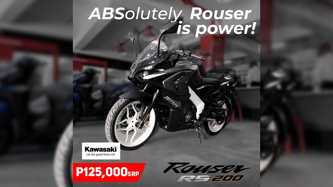 Kawasaki Rouser RS 200 - YouTube