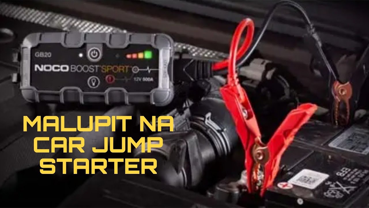 UNBOXING | GB40 NOCO BOOST PLUS JUMP STARTER - YouTube