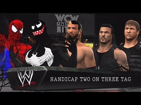 WWE '13: The Shield vs Spider-Man & Venom - YouTube