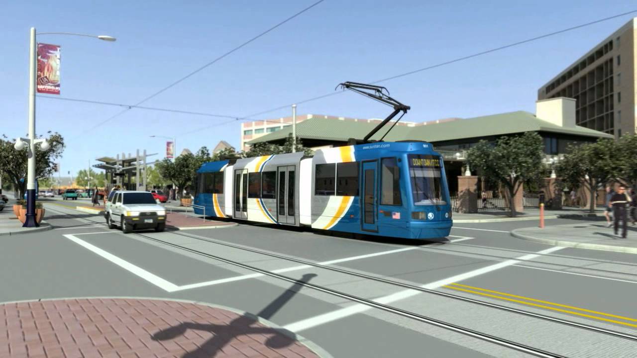 Tucson Modern Streetcar Project - Simulation March 7, 2012 - YouTube