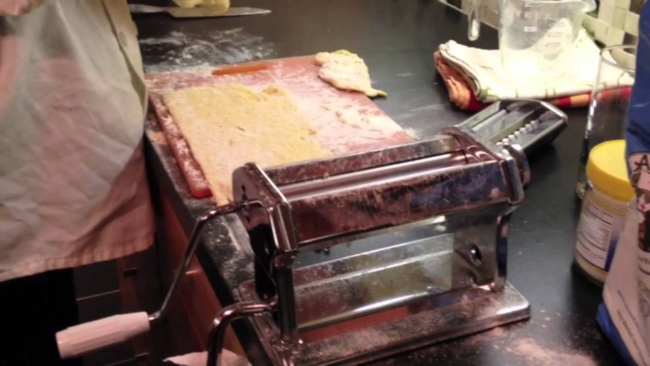 fresh pasta tutorial - YouTube
