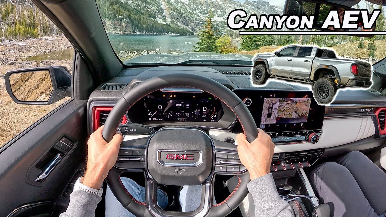 The Off Road Pickup You NEED to Drive - 2024 GMC Canyon AT4X AEV ...