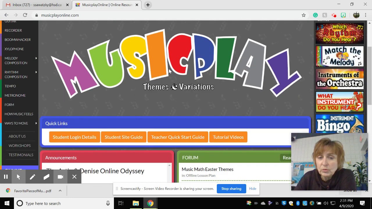 Music and Activities for Easter Weekend! ~ Thanks, Musicplayonline.com ...