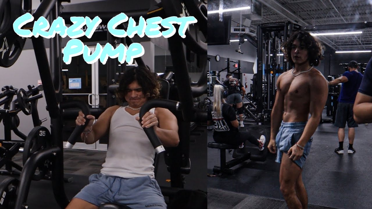Trying Alex Eubank's Chest Workout - YouTube