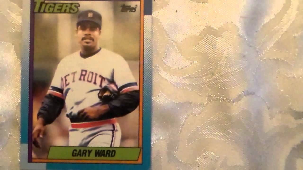 Baseball Card Gary Ward Topps 679 - YouTube