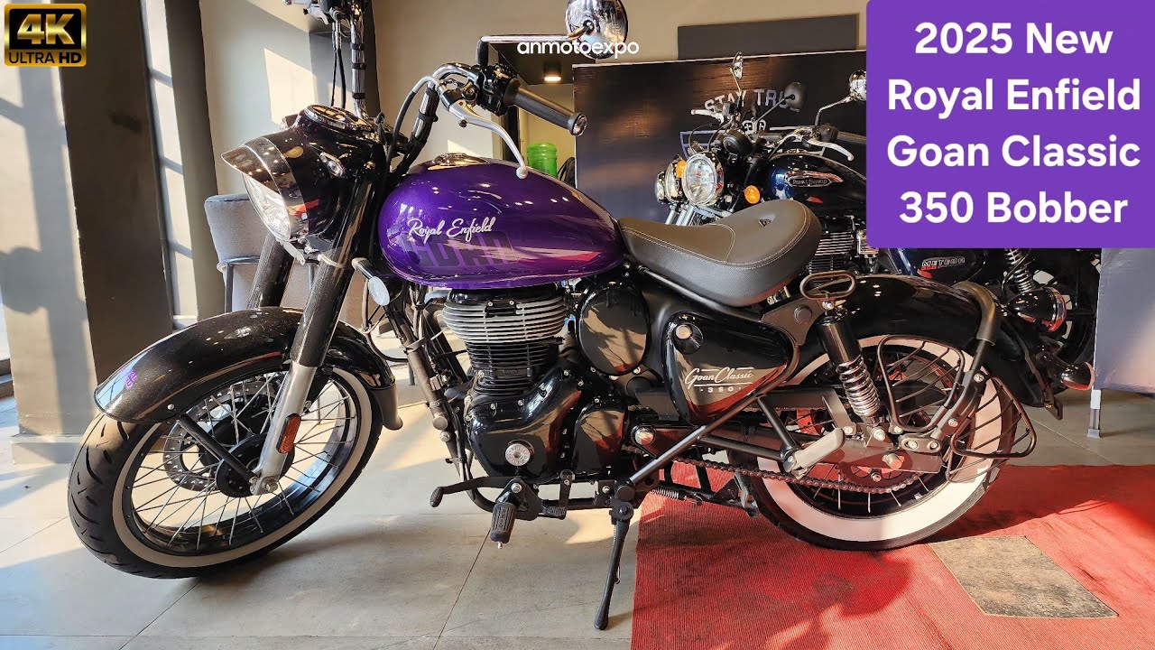 2025 New Royal Enfield Goan Classic 350 Purple Haze Colour | # ...