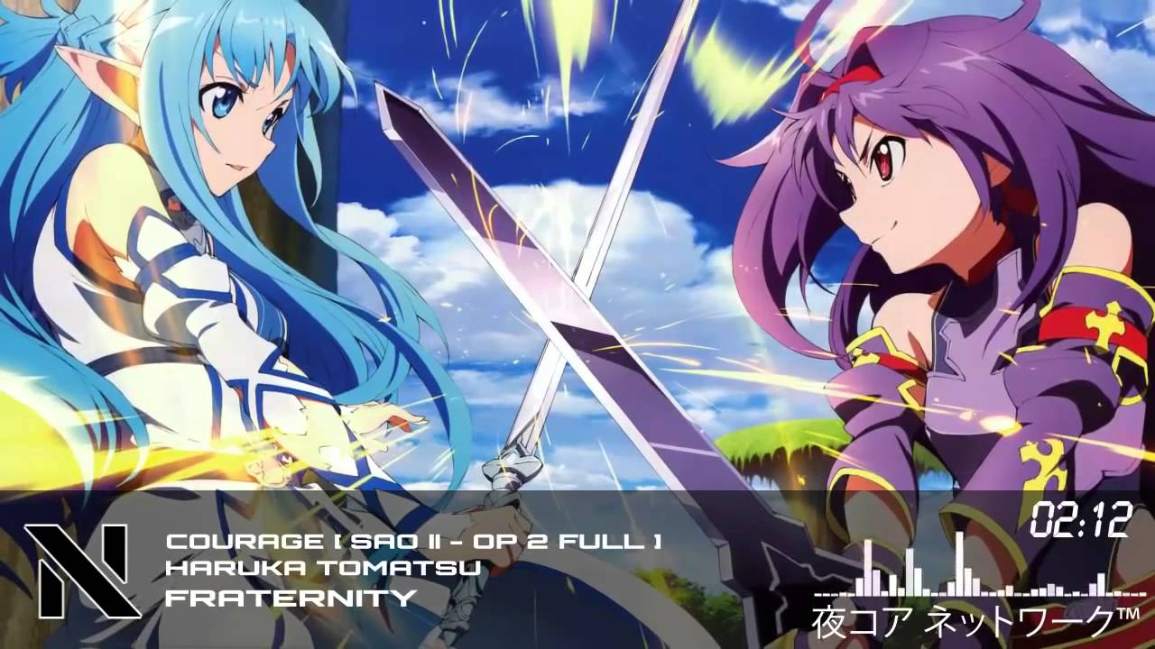 Nightcore Courage SAO II OP 2 Full Version + Lyric Romaji - YouTube