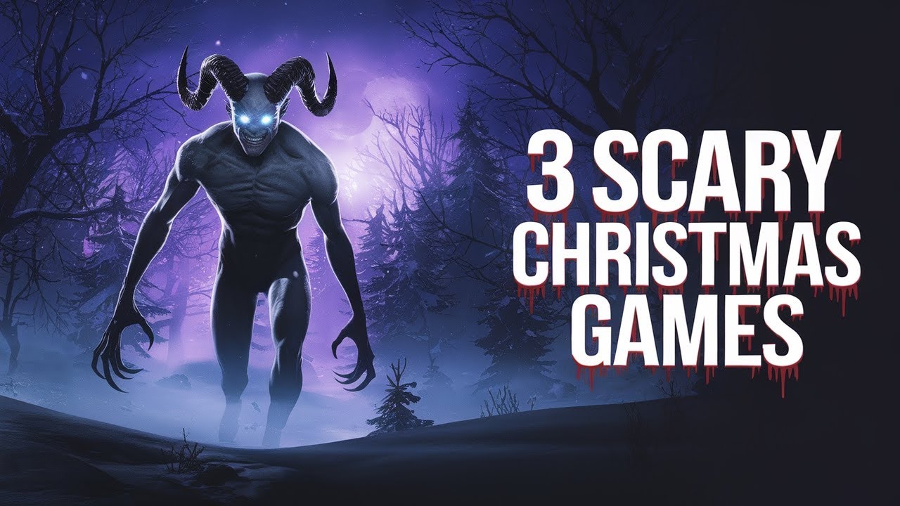 Christmas Horror Games Are To Much... - YouTube