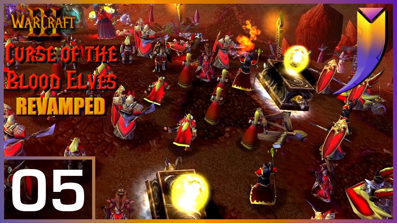 Warcraft 3: Curse of the Blood Elves REVAMP 05 - The Crossing - YouTube