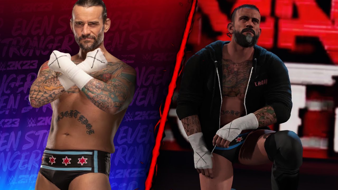 WWE 2K23 CM Punk Entrance - YouTube