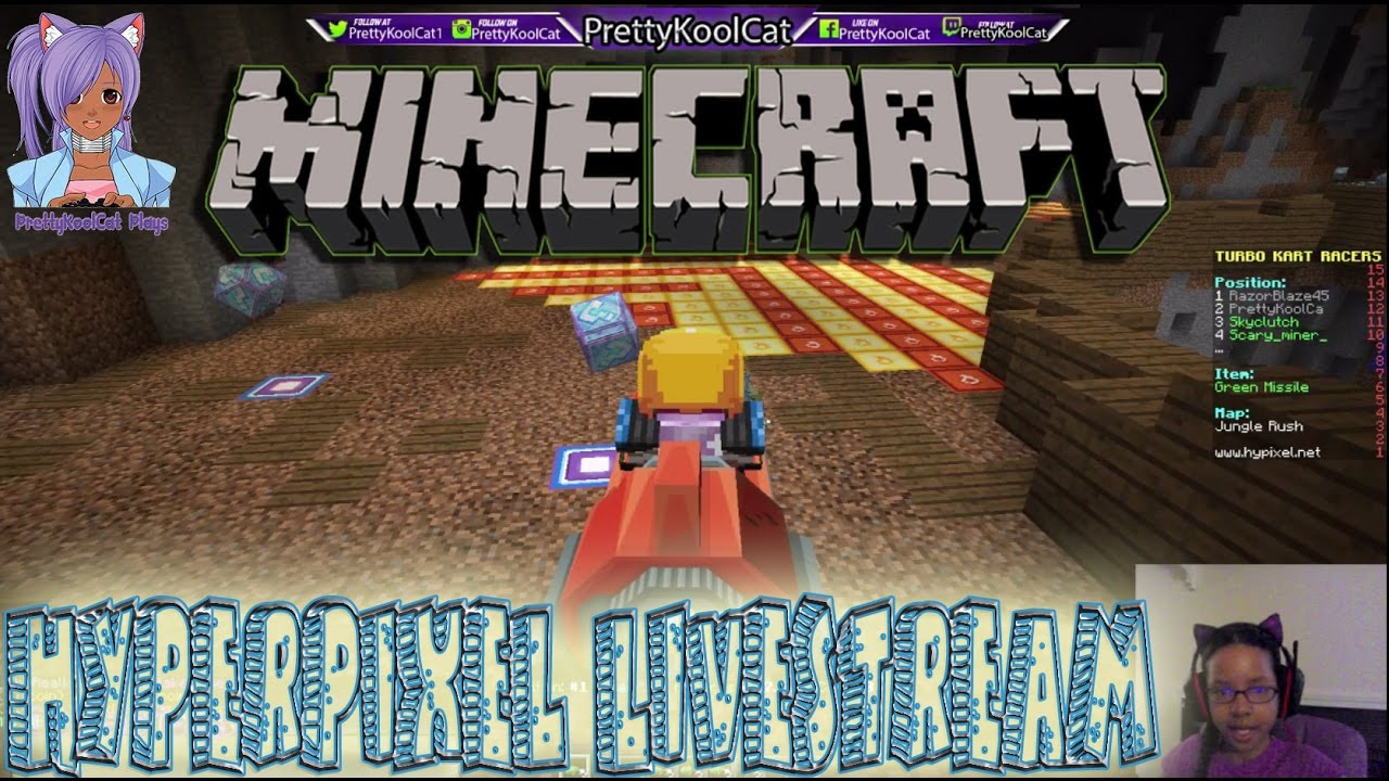 My first Livestream - Minecraft Hyperpixel - YouTube