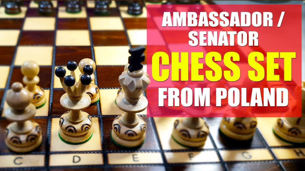 Ambassador Chess Set Review... or Senator Chess? #poland #polish - YouTube