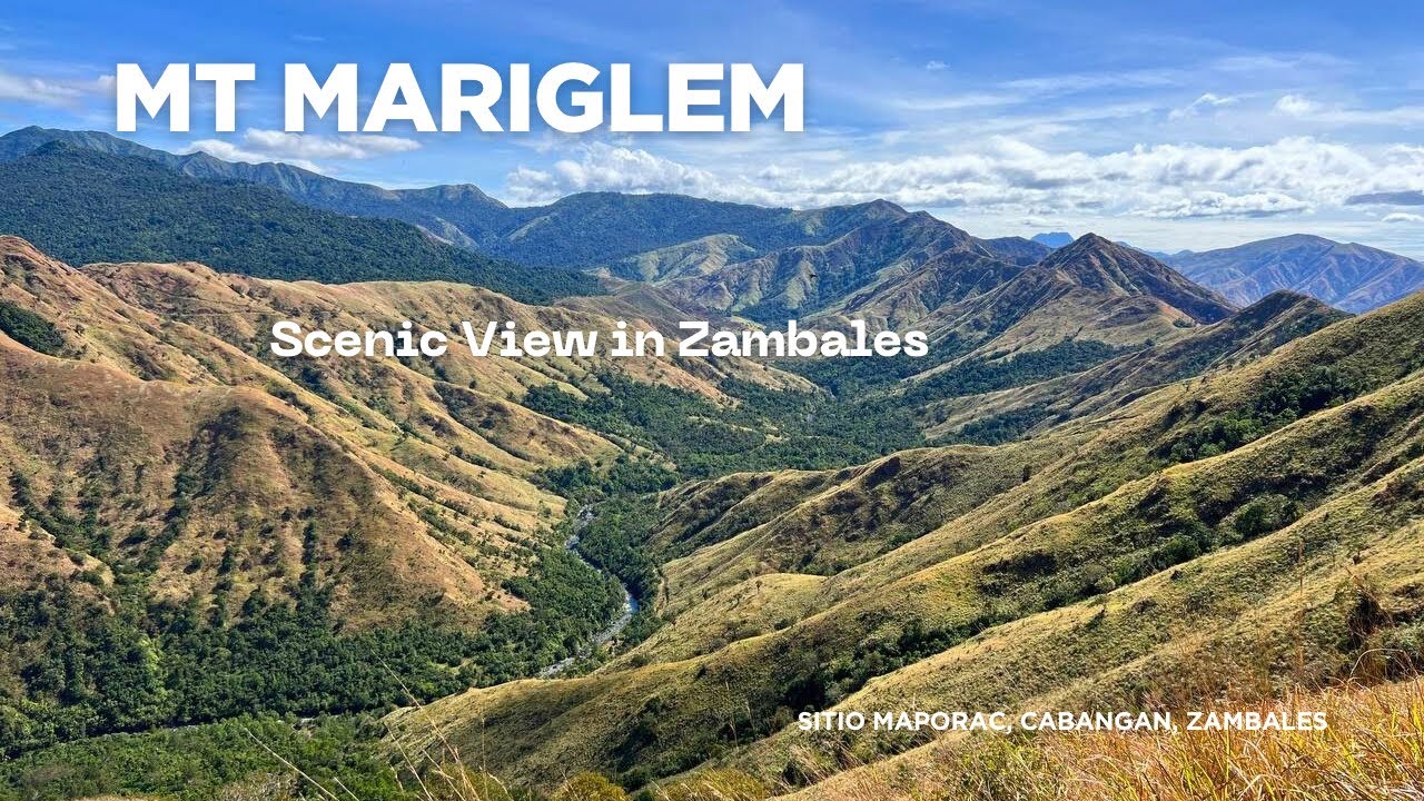 MT MARIGLEM | SCENIC VIEW IN ZAMBALES | APRIL 2025 - YouTube