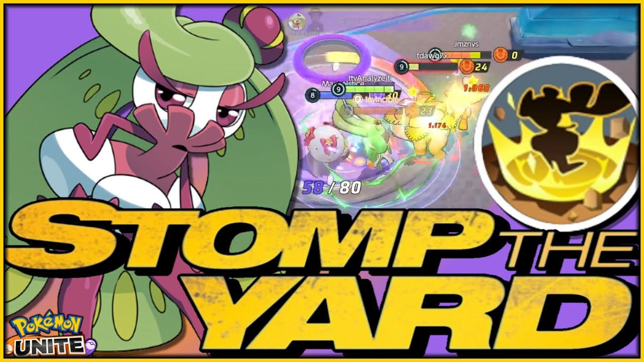 Stomp the Yard - Tsareena Stomp/Trop Kick Build | Pokemon Unite - YouTube