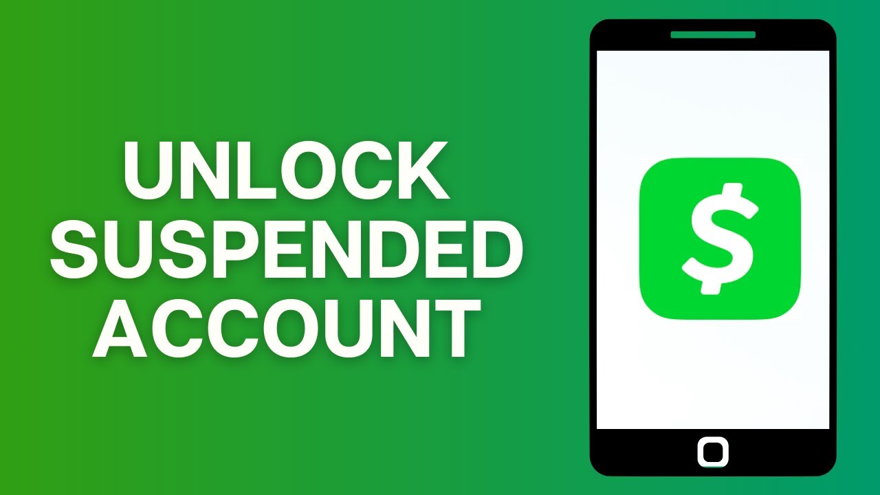 How To Unlock Temporarily Suspended Cash App Account? - YouTube