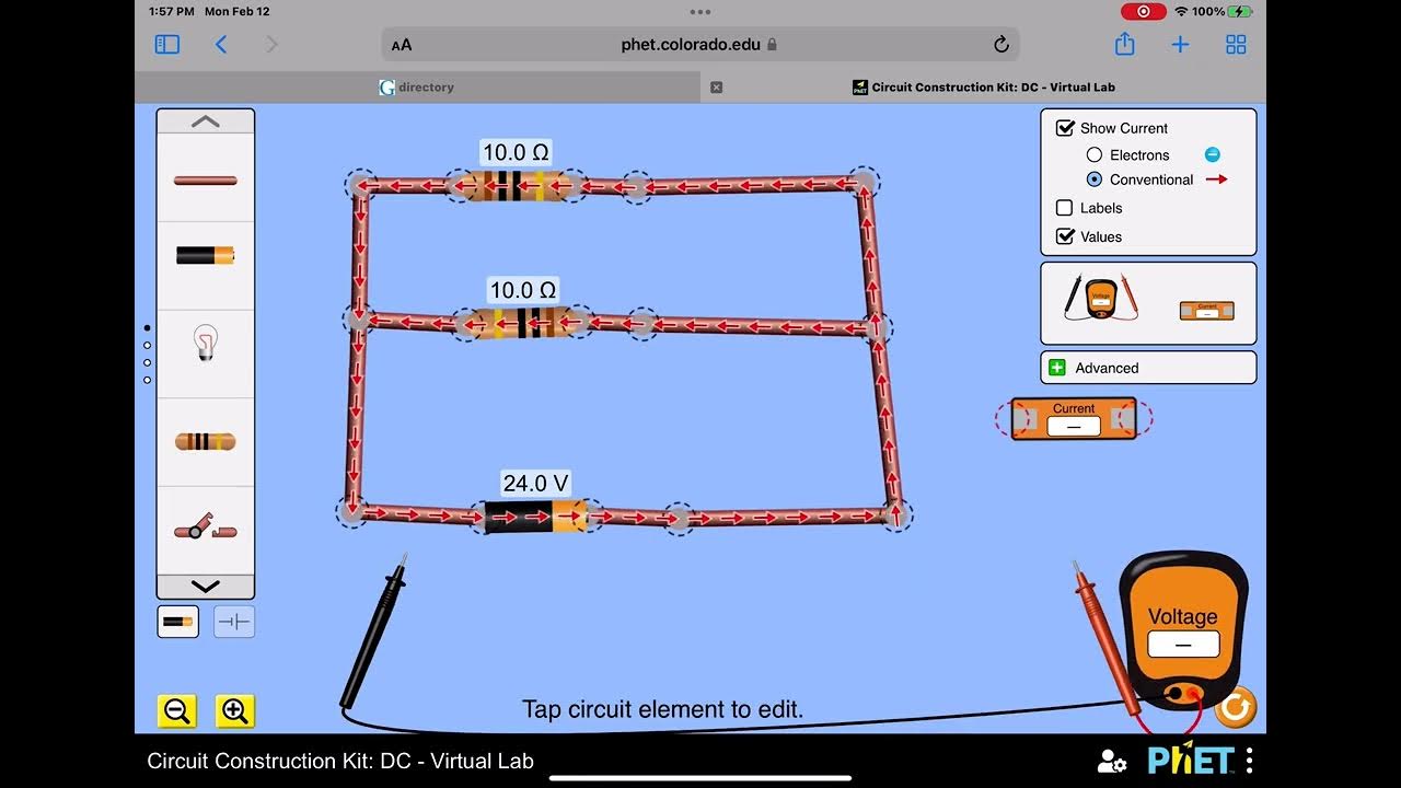 Virtual Parallel Circuit - YouTube