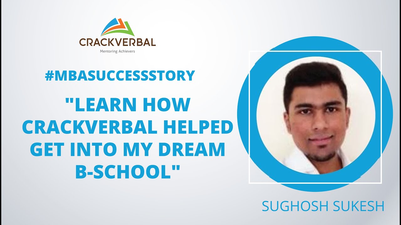 MBA Success Story: Learn how Sughosh Sukesh got into Rotterdam School ...