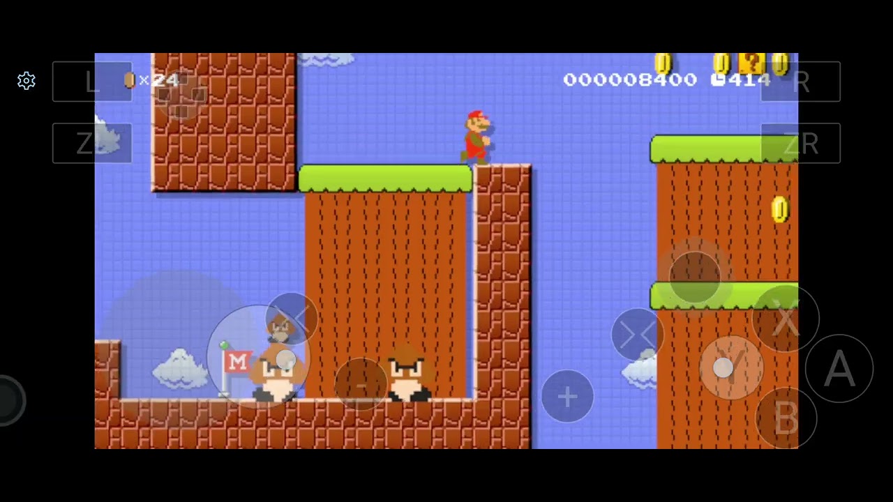 Goombas land (My 2nd level in smm1) Added: Semi-solid platforms - YouTube