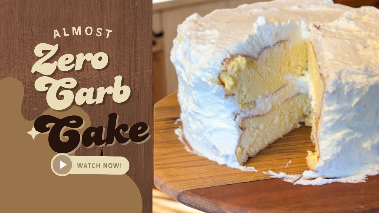Delicious (almost) Zero Carb Cake, Kelly Hogan’s Oopsie Cake with a ...