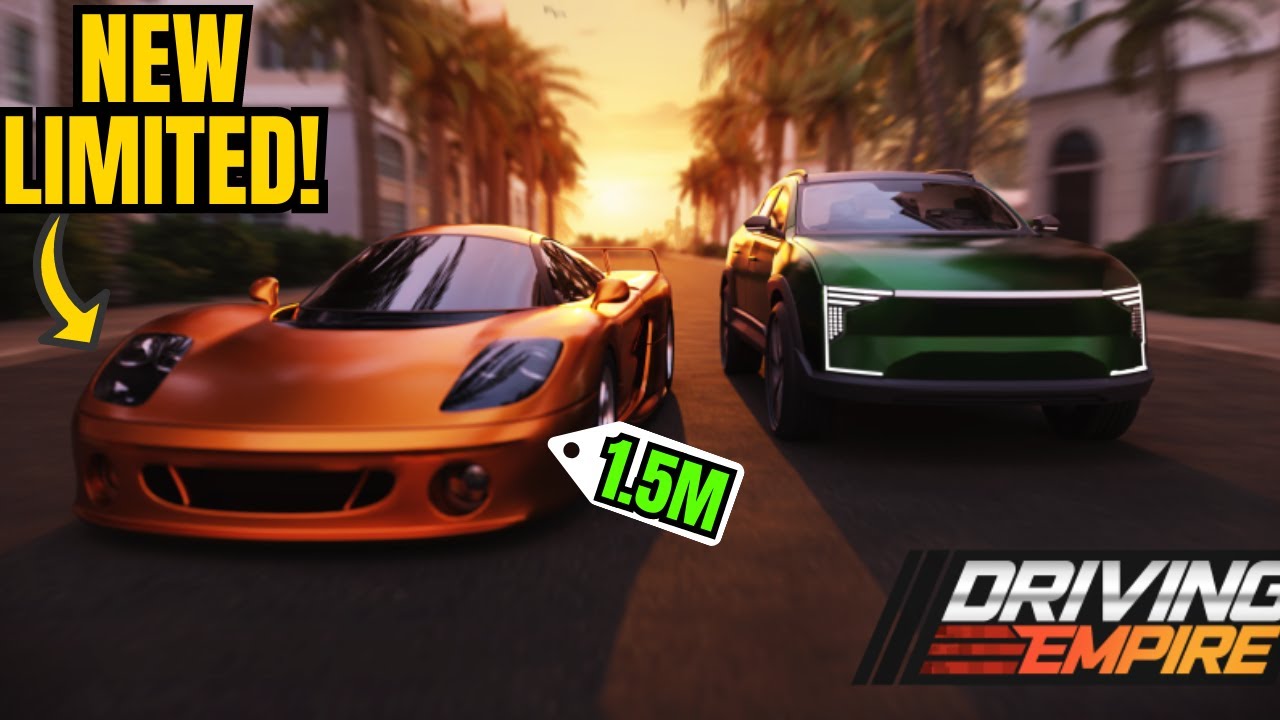 *NEW* LIMITED CAR IN DRIVING EMPIRE! - YouTube