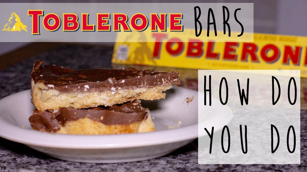 Homemade Toblerone Slices - YouTube
