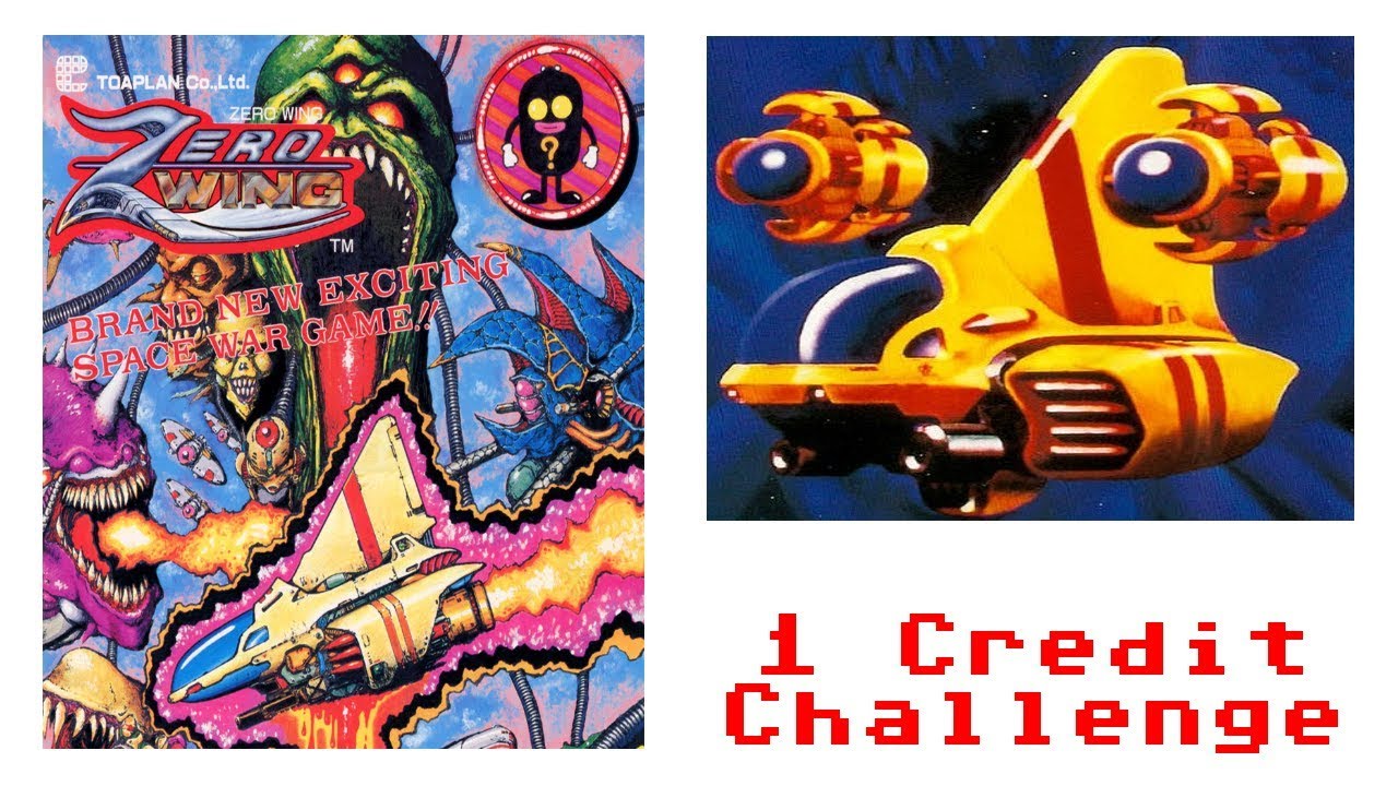 Zero Wing (Arcade) - 1 Credit Challenge - YouTube