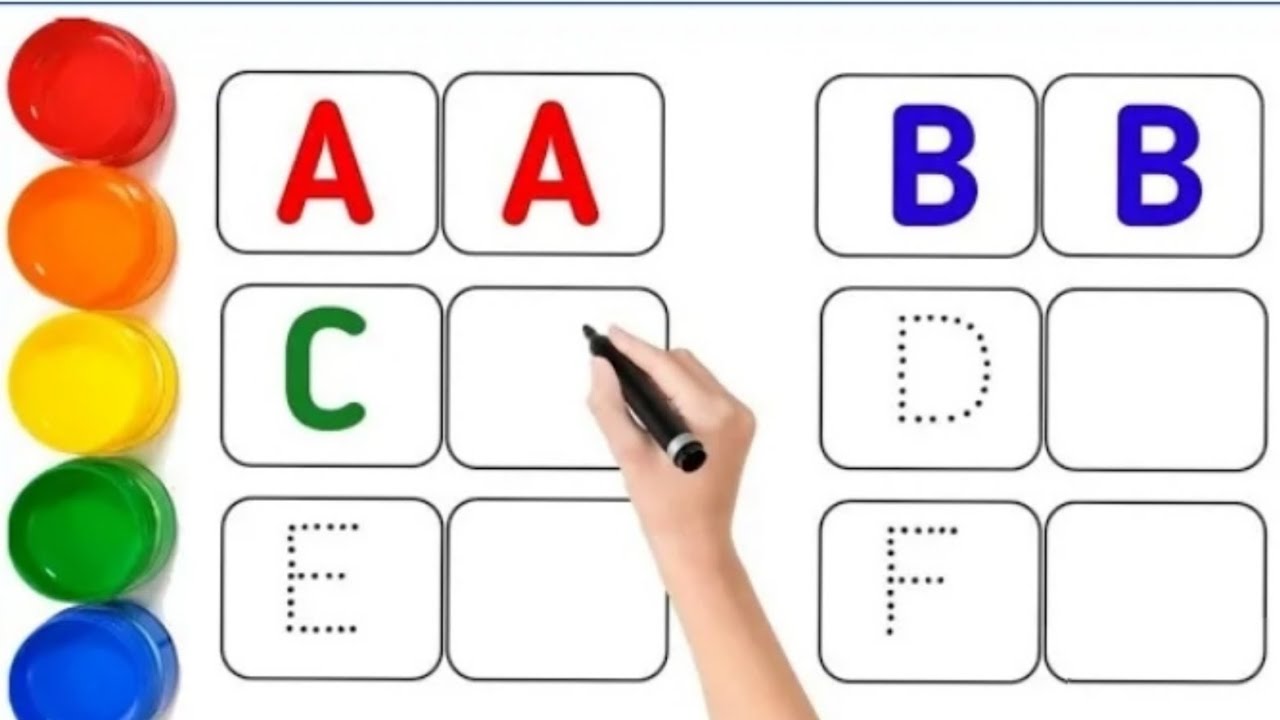 abcd a for apple b for ball| alphabets | abcd 123 chota bada | अ से ज्ञ ...