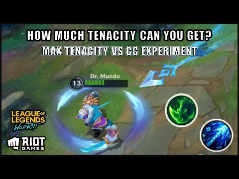 TENACITY MECHANISM ON WILD RIFT - YouTube