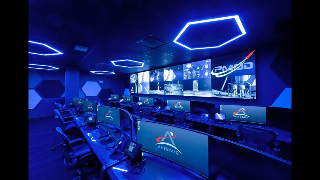 Take a Tour of NASA Marshall’s Twin Control Rooms for Artemis - YouTube