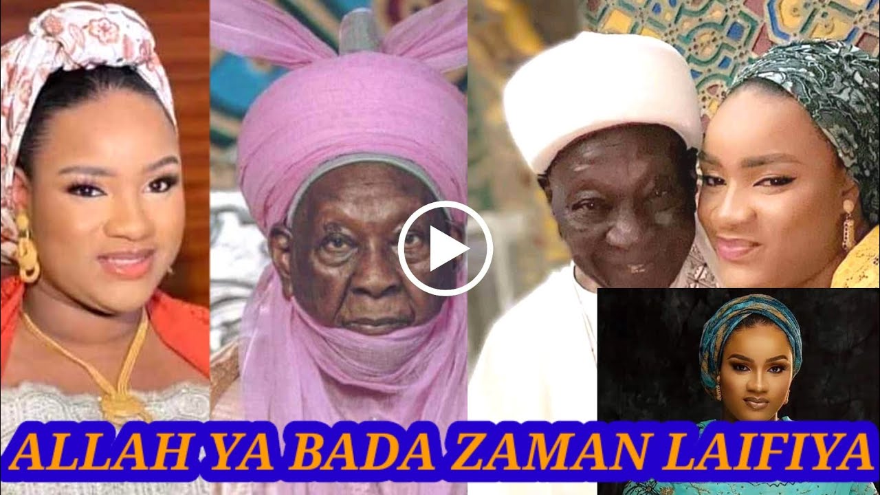 sarkin daura kenan mai shekara 90 da amaryarsa yar shekara 20 - YouTube