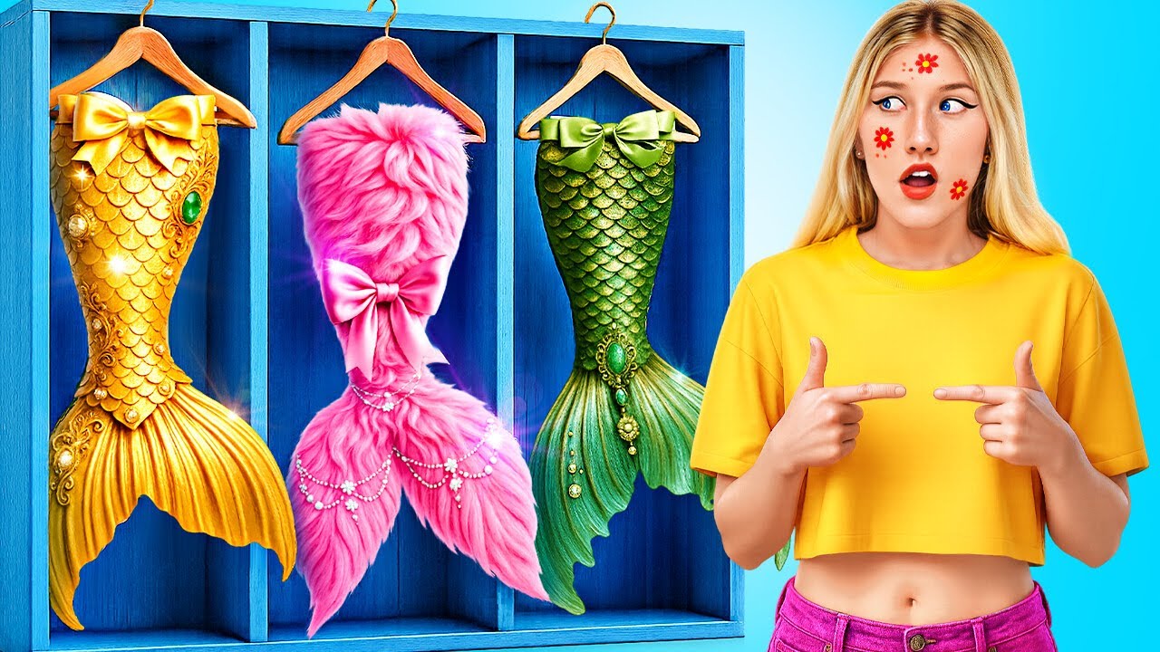 🧜‍♀️ Cara Menjadi Putri Duyung yang Populer di Sekolah! 🌊 Peretasan ...
