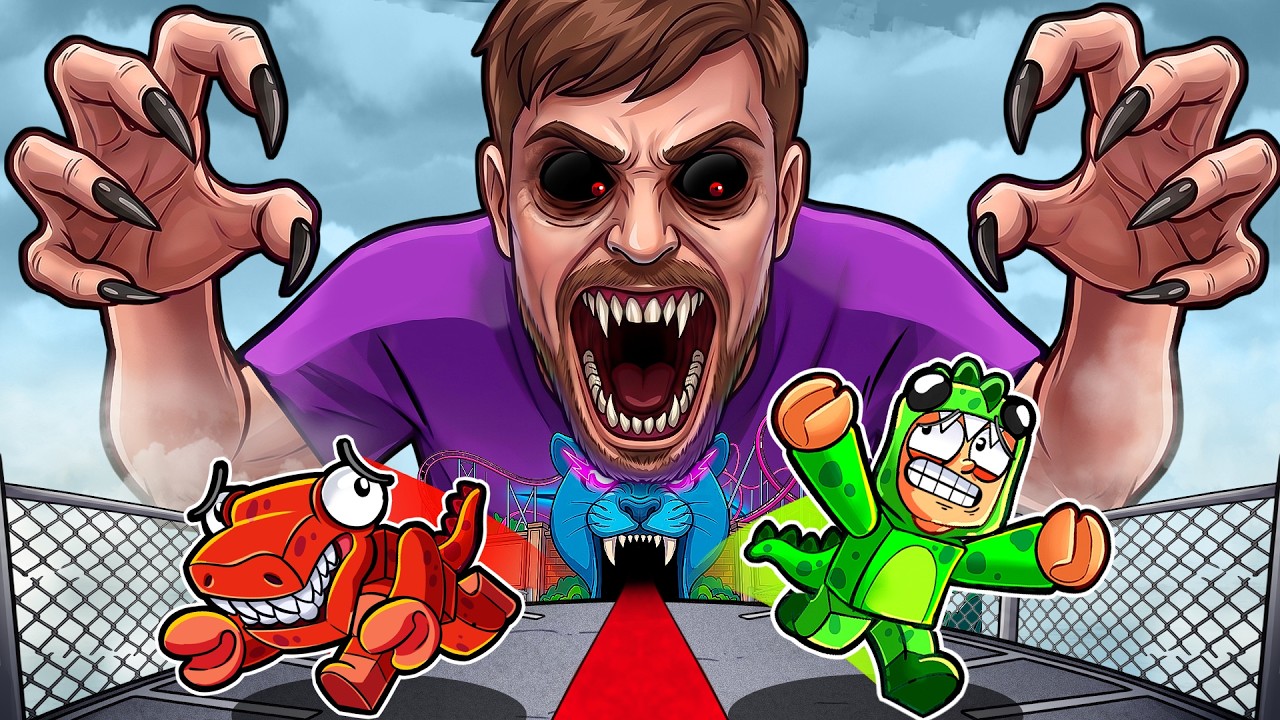 DYNO AND REX ESCAPE MR BEAST CHALLENGE IN ROBLOX! - YouTube