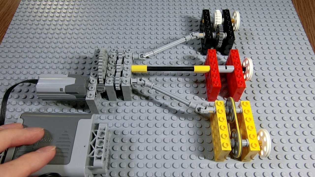 レゴ 定トルク機構 LEGO various constant torque mechanisms - YouTube