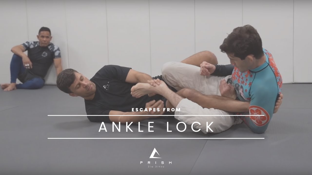 Escaping the straight ankle lock - YouTube