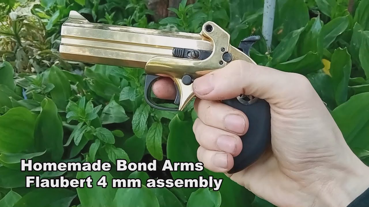 Homemade Bond Arms Flobert 4 mm assembly - YouTube