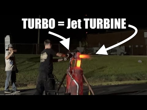 TURBO BURN BARREL is INSANE!!! Turning a Turbo INTO A JET TURBINE ...