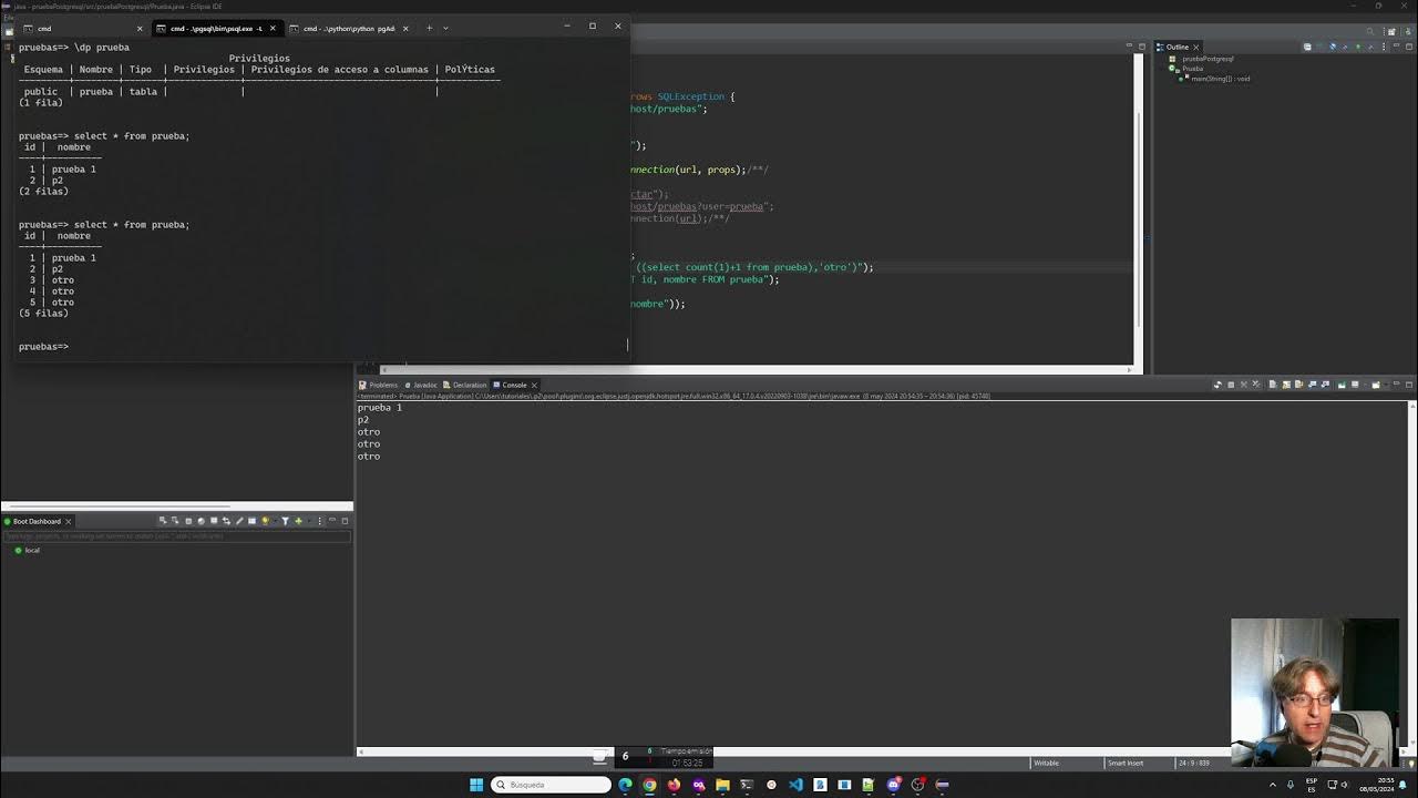 JAVA y Postgresql: Conexión y configuración - YouTube