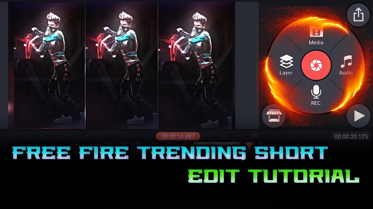 Free Fire Short Video Editing Tutorial | Free Fire Habibi Trend Edit ...