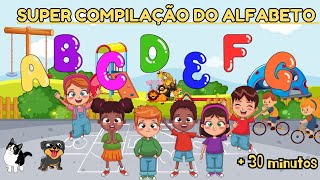 Alfabeto completo para crianças - Compilação +30 minuto... | Doovi