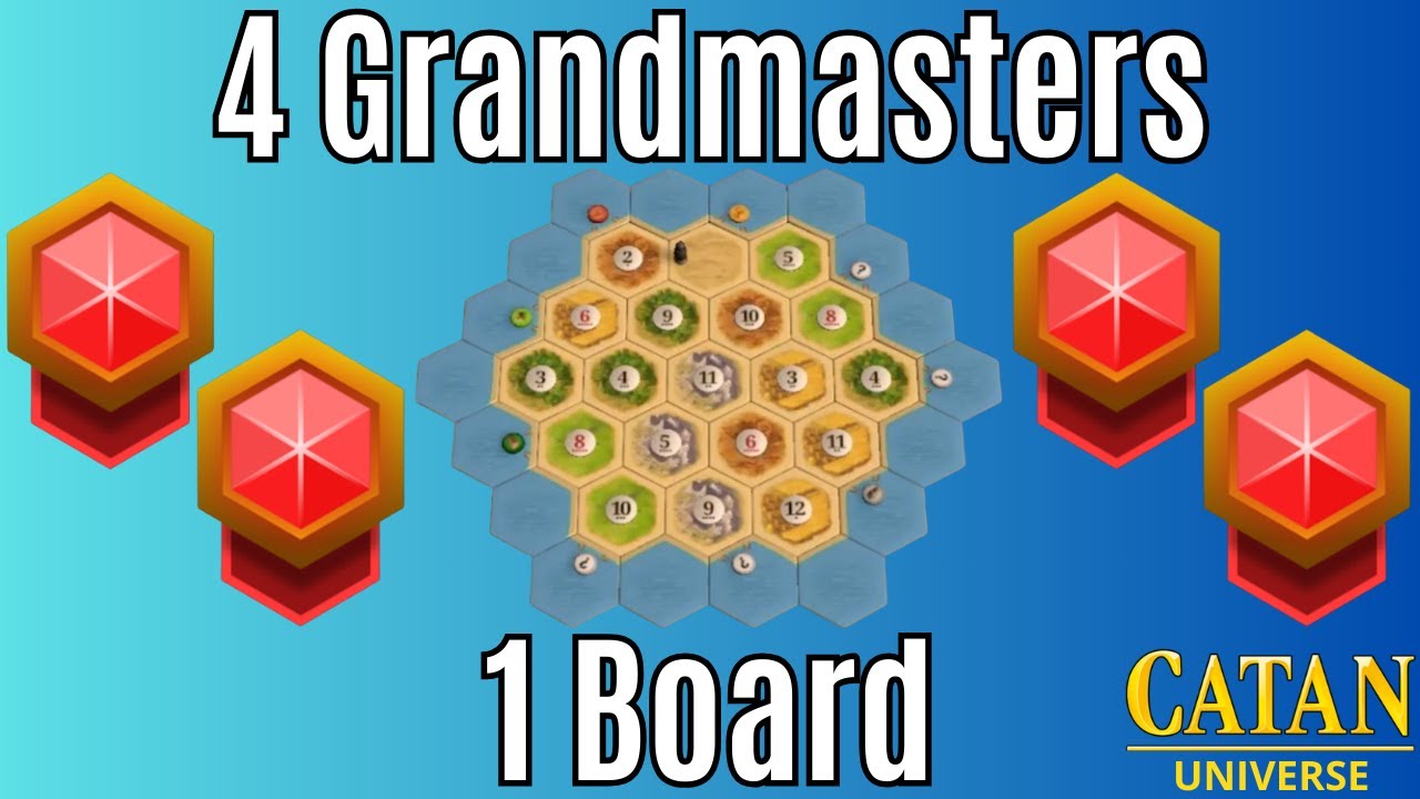 CATAN | 4 Grandmasters, 1 Board | Game 502 - YouTube